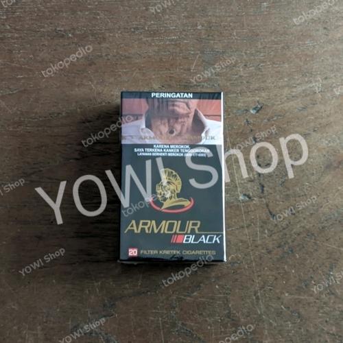 Jual Rokok Armour Black isi 20 batang /pack /bungkus - Kota Malang ...