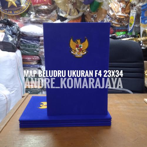 Jual map kantor map sekolah map upacara map beludru - Jakarta Pusat ...
