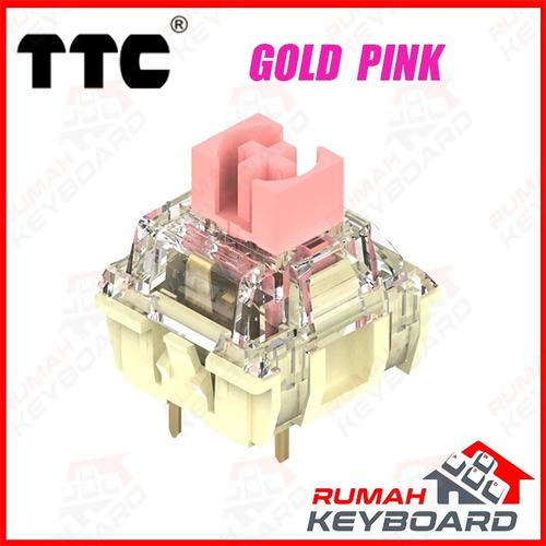 Jual SWITCH - TTC - GOLDEN PINK - 3 PIN - 37g - PCB MOUNT - Jakarta ...