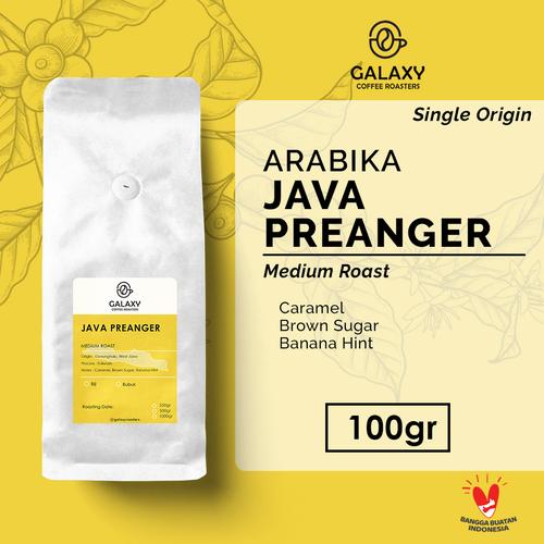 Jual Kopi Arabika Java Preanger Arabica Coffee Beans 100gr (biji/bubuk ...