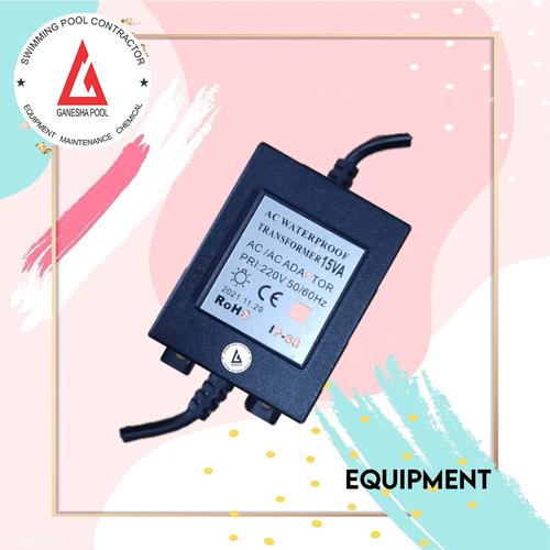 Jual Traffo Lampu LED 15watt/12v Trafo Under Water Light Kolam Renang ...