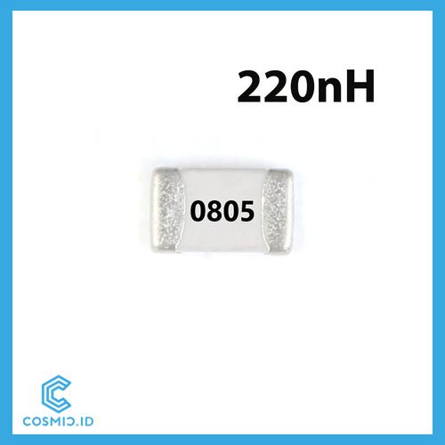 Jual Induktor 220nH SMD SMT 0805 Inductor 220 nH Nano Henry NanoHenry ...