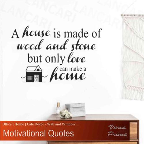 Jual Wall Cutting Sticker Quotes Home Stiker Kaca Dinding Window - Kota ...