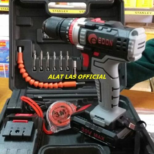 Jual EDON ED2-1810D 18V MESIN BOR TANPA KABEL CORDLESS DRILL - Jakarta ...