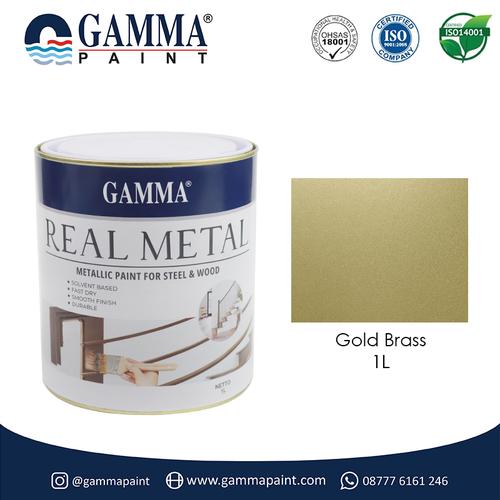 Jual REAL METAL - 1L - Cat Duco Metalik untuk Besi & Kayu - Solvent ...