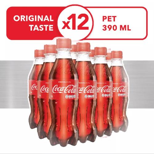 Jual Coca Cola Botol 390 ml 1 Dus isi 12 Botol - Kota Makassar ...