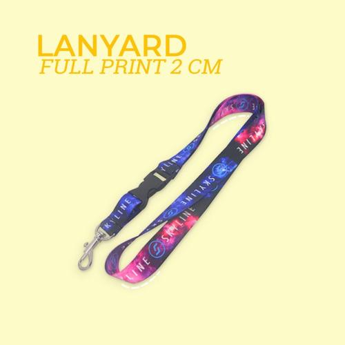 Jual LANYARD CUSTOM DIGITAL PRINT 2 CM CETAK 2 SISI (SATUAN) - Kota ...
