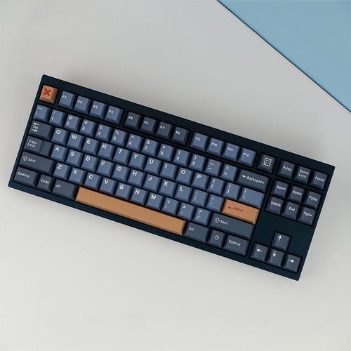 Jual GMK pro denim keycaps double shot pbt dye cherry profile 173 ...
