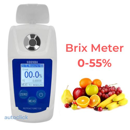 Jual Brix Refractometer 0-32% Refraktometer Digital Alat Ukur Kadar ...