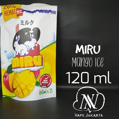 Jual Miru Ice Mango freebase 120ml 3mg - Jakarta Barat - NNVape | Tokopedia