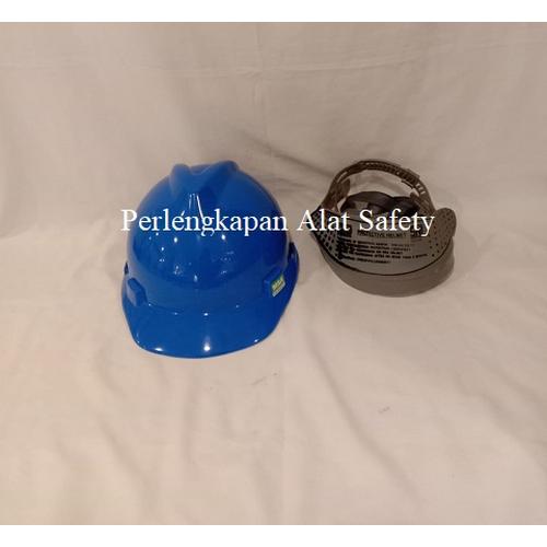 Jual Helm Proyek MSA Warna Biru - Jakarta Pusat - Perlengkapan Alat ...