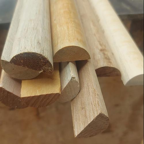 Jual kayu setengah lingkaran 29mm-profil kayu-dowel kayu belah-kayu ...