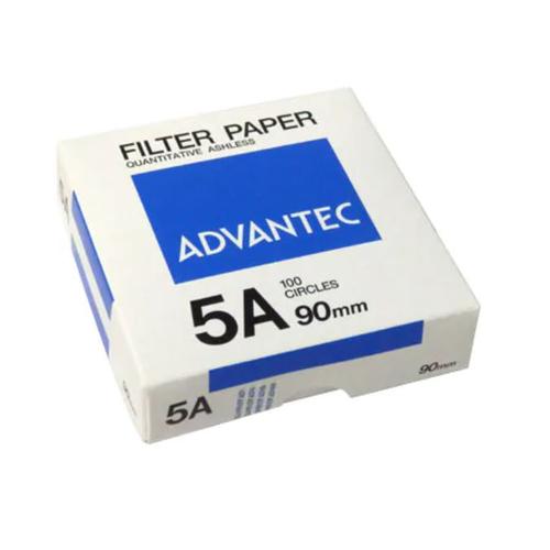 Jual Advantec Filter Paper Quantitative No 5A Diameter 90mm - Jakarta ...