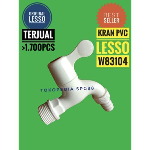 Jual Keran Taman Lesso 3/4 inch Kran Tembok Kran PVC Kran Plastik Stop kran - Kab. Badung ...