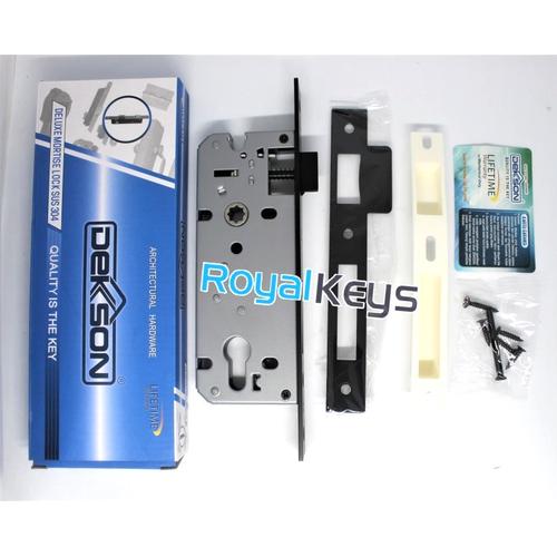 Jual Mortise Lock Dekson Dekkson MTS IL DL 8485 Hitam Body Kunci Lidah ...