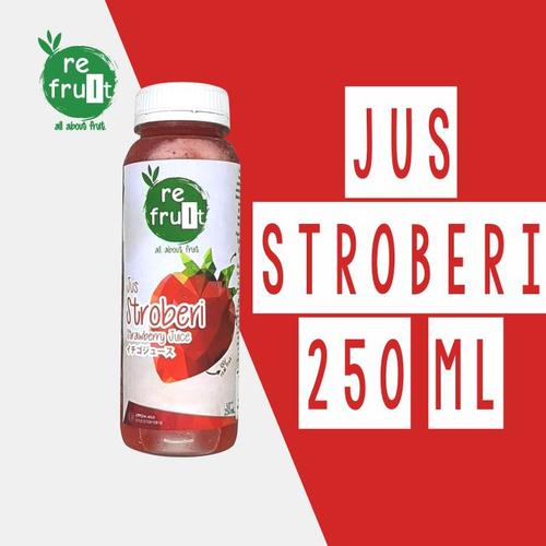 Jual Jus Stroberi ( Strawberry Juice ) refruit 250 mL - Kota Bandung ...