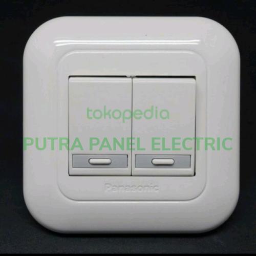 Jual saklar seri saklar double saklar engkel saklar tunggal Panasonic ...