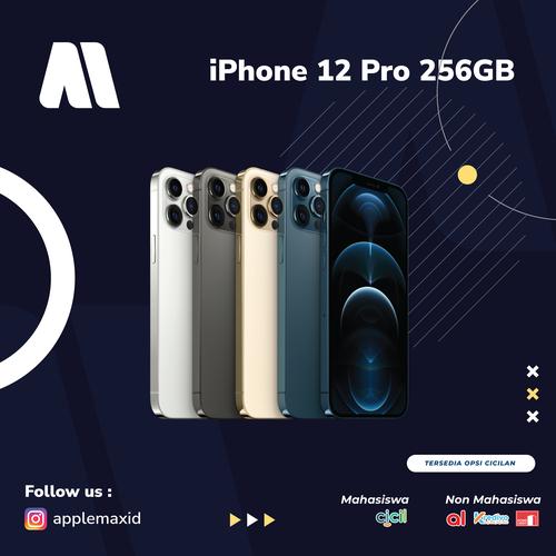 Jual iPhone 12 Pro 256GB Original Fullset - Midnight Green, All ...