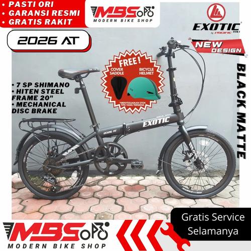 Jual sepeda Lipat EXOTIC 2026 AT 20 INCH by Pacific / folding bike ...
