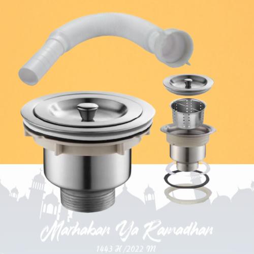 Jual Afur Keranjang Full Stainless Saringan Bak Cuci Piring Sink Avur ...