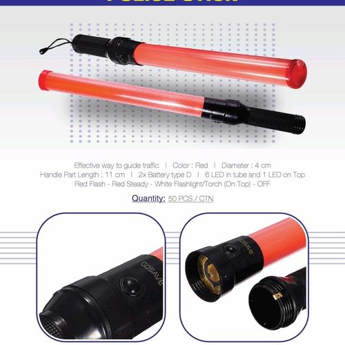 Jual lampu lalin gosave 54cm/senter parkir/traffic light ref baton ...