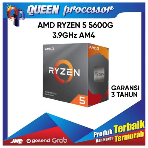 Jual AMD Ryzen 5 5600G 3.9GHz 6 CPU cores 12 threads 7 GPU cores BOX - Jakarta Pusat ...