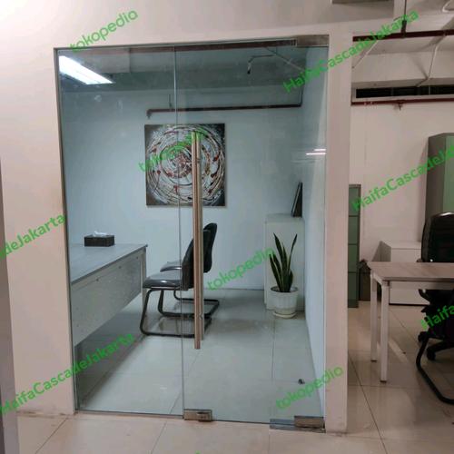 Jual pintu kaca 12 mm tempered Bapak Hen-Dri maL SP TGR - Jakarta Barat ...