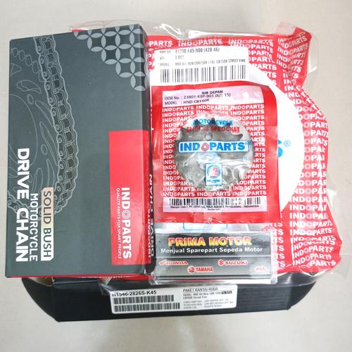 Jual GEAR SET CB150R CBR 150R NEW INDOPART GIR SET CB150R STREET ...