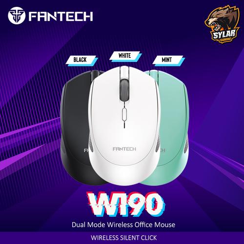 Jual Fantech W190 Dual Mode Wireless Office Mouse - Mint - Jakarta ...
