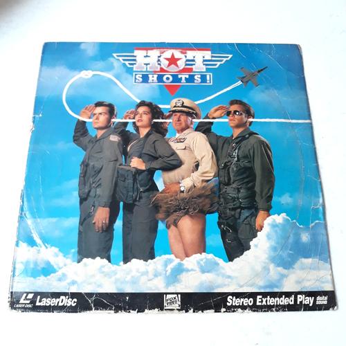 Jual Laser Disc Original HOT SHOTS! 1991 Charlie Sheen - 1 Disk - Kota ...