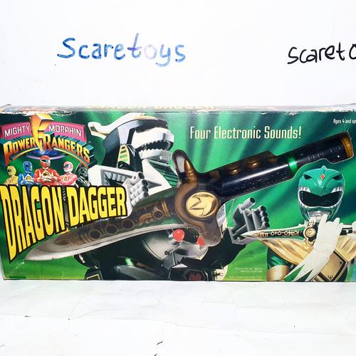 Jual DX Power Rangers mighty morphin green dragon dagger zyuranger ...