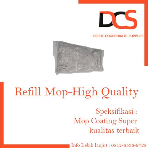 Jual Refill Mop / Kain Pel Coating Kualitas Import Warna Putih - Putih ...