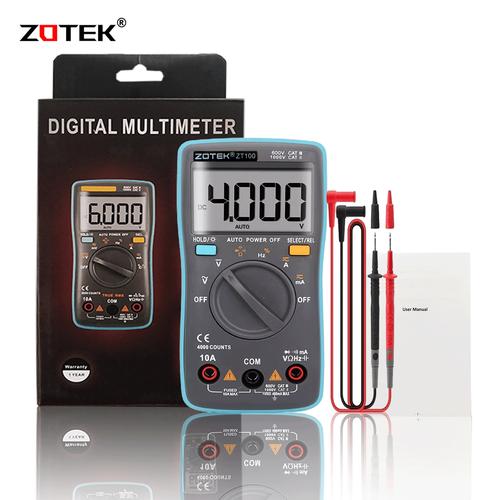 Promo AVOMETER DIGITAL ZOTEK ZT100 / MULTITESTER DIGITAL ZOTEK ZT 100 ...