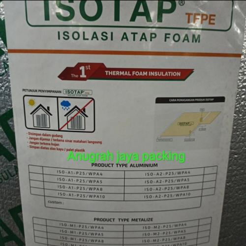 Jual alumunium foil foam isotap single 4mm x 1,2m x 25m - Jakarta Barat ...