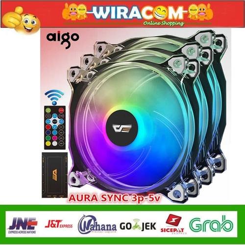 Jual Fan Casing DarkFlash CF8 Pro 5IN1 RGB Led Fan Casing With Remote ...