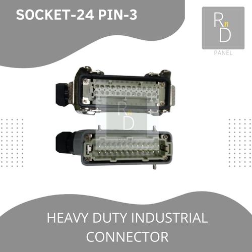 Jual HEAVY DUTY CONNECTOR 24 PIN HDC HE 024-3-M24 INDUSTRIAL JIANCHA - Jakarta Barat - RnD PANEL ...