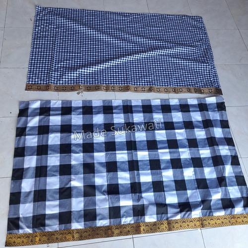 Jual Kain saput poleng list tepi prada bali lembaran - Kab. Gianyar ...