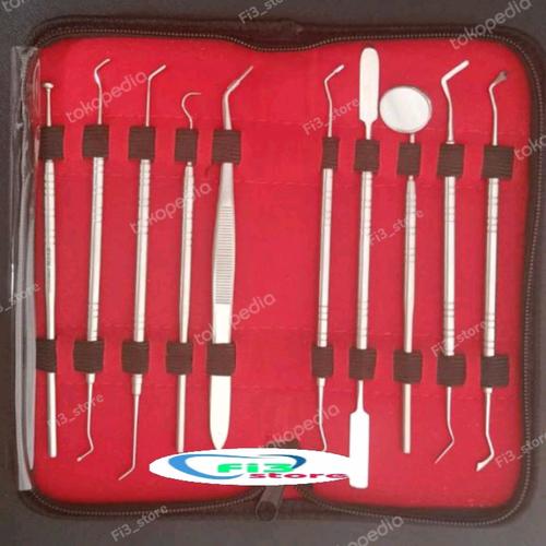 Jual DIAGNOSTIC DIAGNOSTIK BASIC INSTRUMENT DASAR SET DENTAL (10 set ...