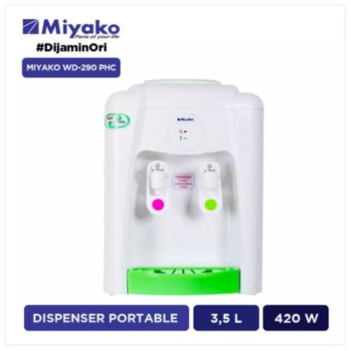 Jual MIYAKO DISPENSER HOT & COOL DI MEJA/DUDUK GALON ATAS WD-290 PHC ...