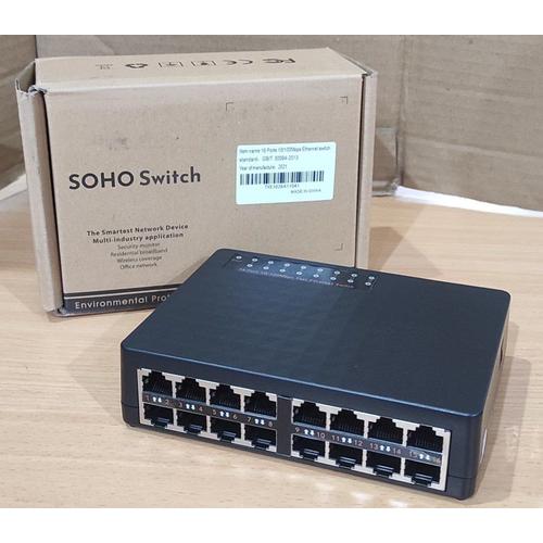 Jual SOHO SWITCH HUB 16PORT 10/100Mbps - Kota Pontianak - Elite ...