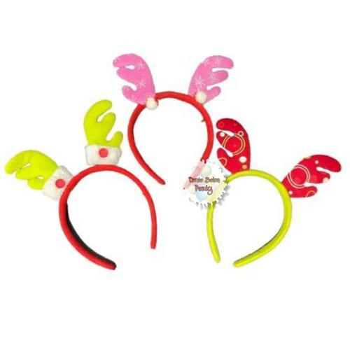 Jual Bando Natal Tanduk Rusa Anak Anak / Head Band Natal Merry ...