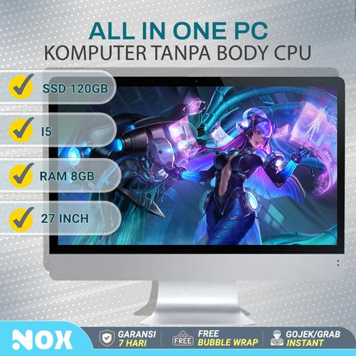 Jual All In One PC AIO komputer tanpa CPU mirip IMac 21-24" Windows i5 ...