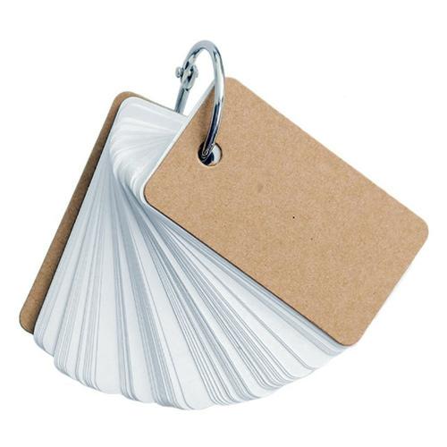 Jual flash card 80 lembar / flash card polos - Putih - Jakarta Pusat ...