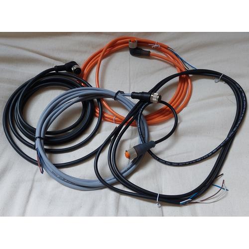 Jual M12 Cable connector for Sensor, PVC, 2 Meter - 4P PVC Lurus ...