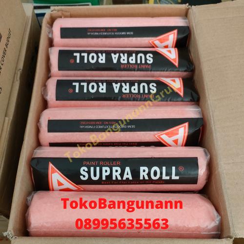 Jual BULU Kuas SUPRA ROLL Rol Roller Cat Tembok Isi Refill Busa Besar 9 ...