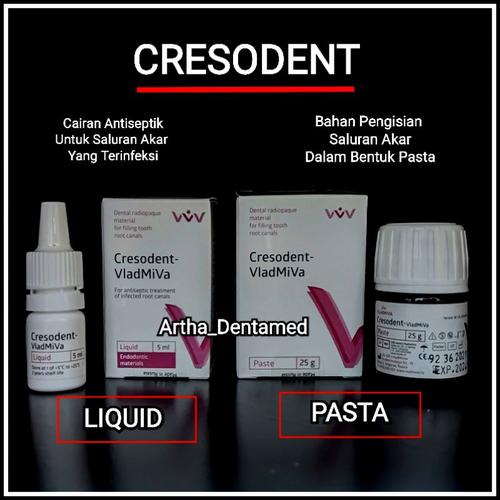 Jual CRESODENT/CRESOPHENE/ROOT CANAL ANTISEPTIC - liquid - Jakarta ...