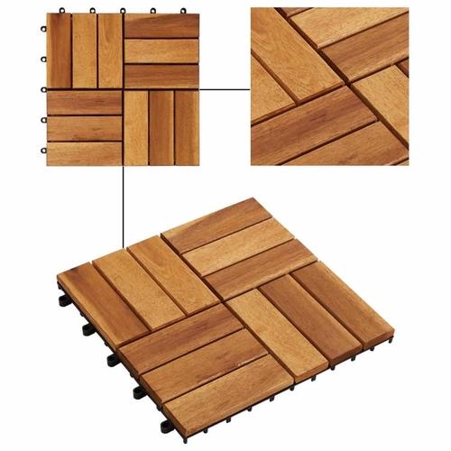 Jual Decking Tile Kayu Jati 30x30 / Decking Tile / Ubin Kayu / Lantai ...