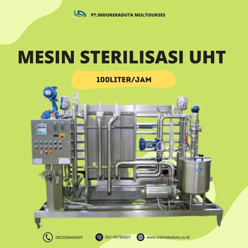 Jual Mesin sterilisasi UHT 100 LITER/JAM sistem direct - Kab. Sidoarjo ...