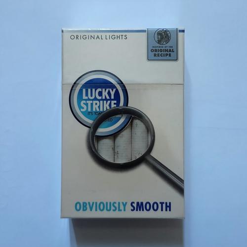 Jual [Rokok Jadul/ Koleksi] Lucky Strike Lights Biru (Special Edition ...