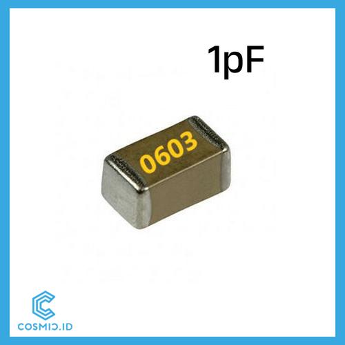 Jual Capacitor 1pF 1 pF 0603 Kapasitor picoFarad SMD - Kab. Bandung ...